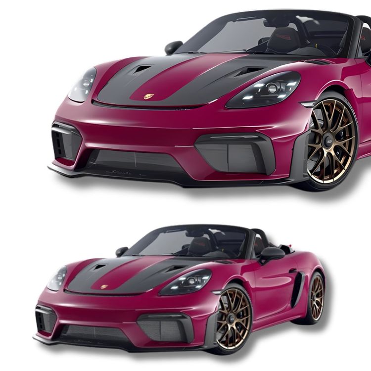 PORSCHE 718 SPYDER RS WP PINK 2023 1/18 GT-Spirit NEUHEIT | Kaufen auf ...
