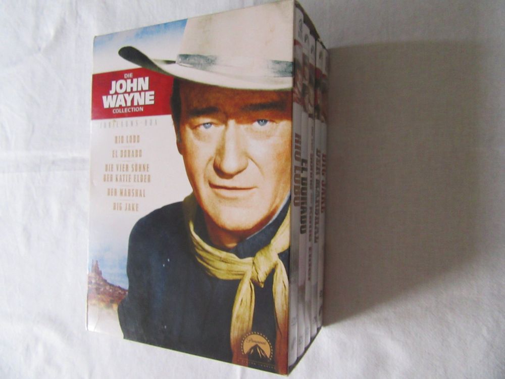 John Wayne Collection DVD Jubiläums-Box 5 Klassiker Western! (Gebraucht ...