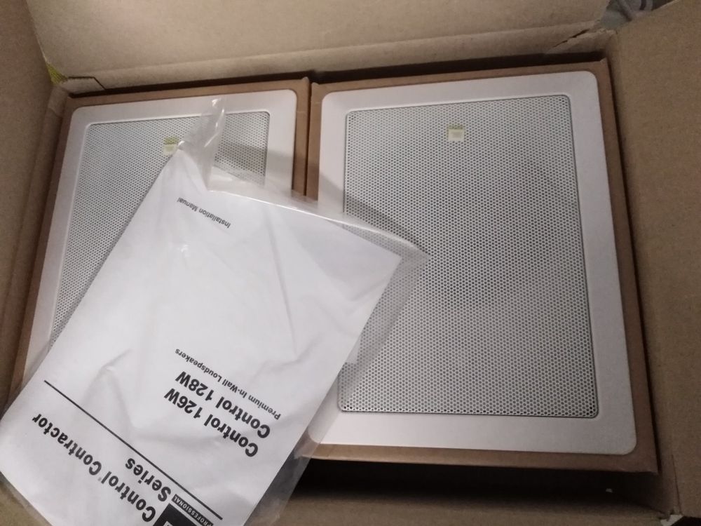 JBL Control 126WT Wandlautsprecher weiss 2 Stück (Neu (gemäss Beschreibung)) in Niederbipp für ...