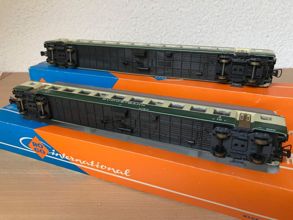 2 x Roco 4239C Personenwagen SOB H0 DC (Gebraucht) in Dürnten für CHF ...