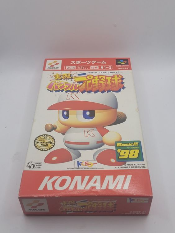 Yikkyou Powerful pro Baseball 98 SNES Super Famicom Japan (Gebraucht ...