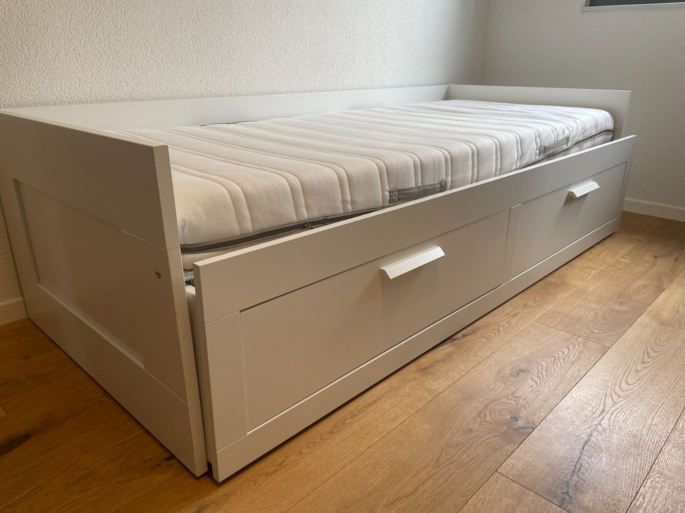 IKEA Bett BRIMNES 160x200cm ausziehbar (Gebraucht) in Reitnau für CHF ...