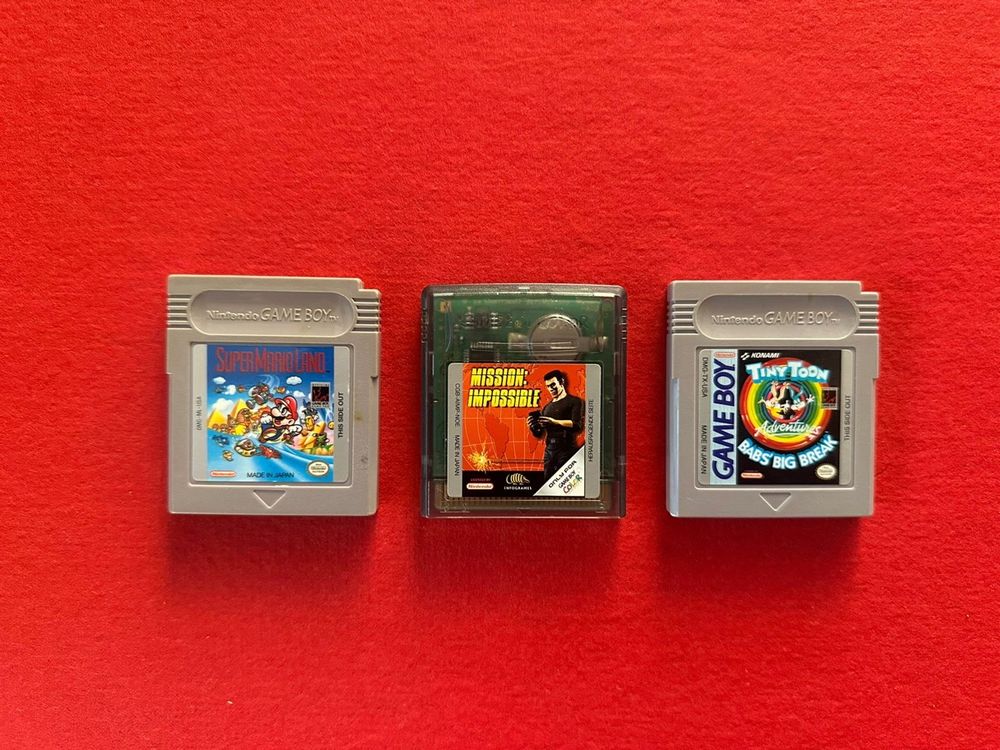 Game Boy Spiele - 3 Games (Gebraucht) in Allschwil für CHF 29 – mit ...