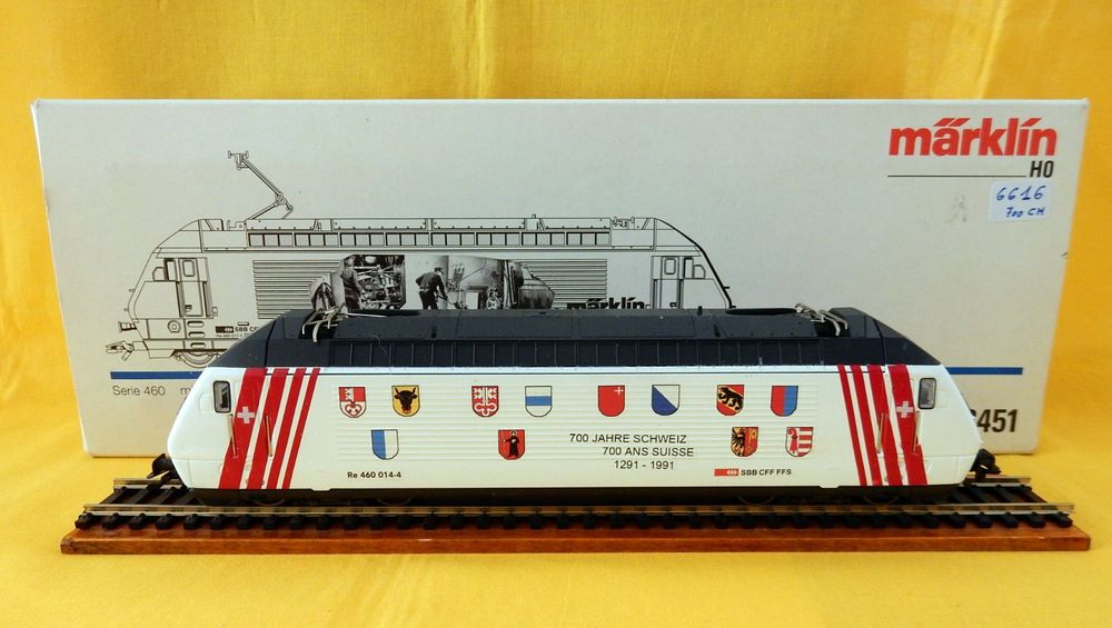 HO - CFF/SBB - Loc - El. Re 460 "700 ème CH" (Ovp) (Gebraucht) in Locarno für CHF 239.5 – mit ...