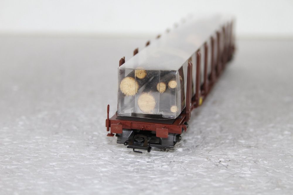 Märklin 47711 DB Rungenwagen Smps 719 mit echtem Holz (Neu (gemäss ...