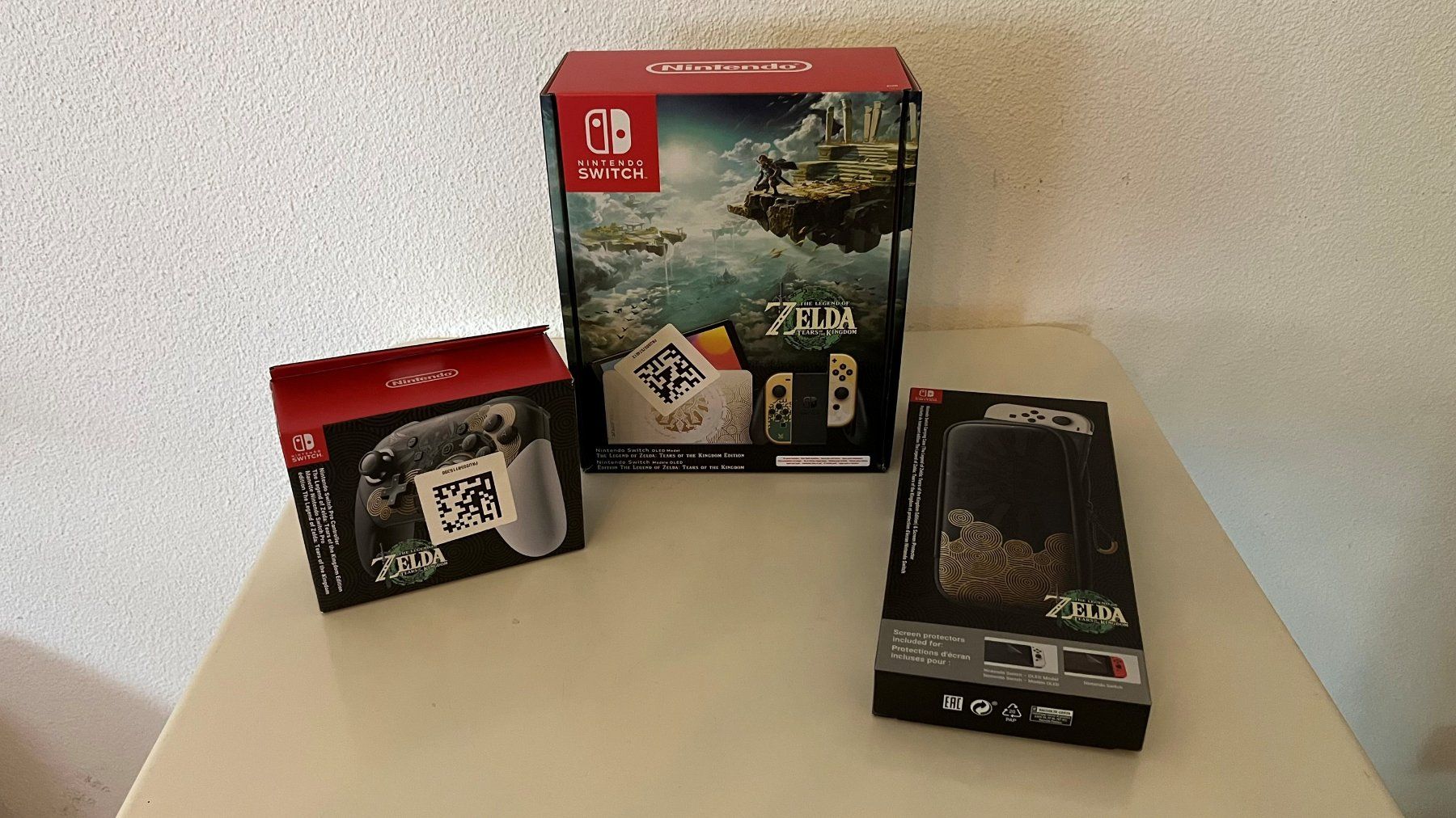 Nintendo Switch OLED - The Legend of Zelda - TotK Bundle (Neu und ...