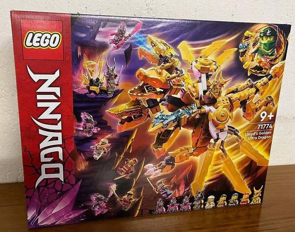 LEGO Ninjago Lloyds Ultragolddrache 71774, neu (Gebraucht) in Wil SG ...