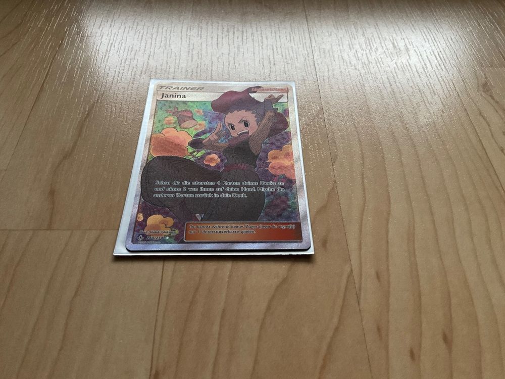 Pokemon Trainer Karte „Janina“ 210/214 Deutsch (Neu und ...