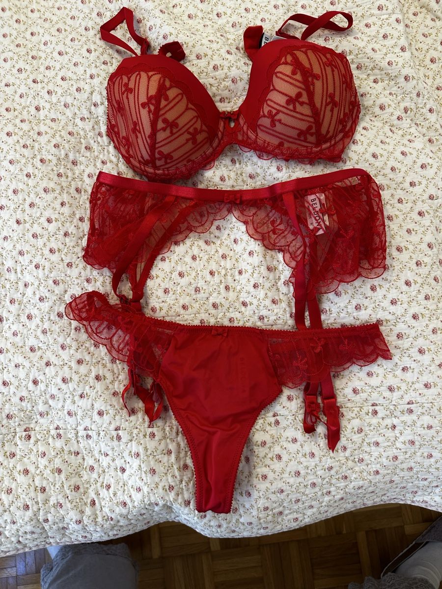 Dessous von Beldona, Rot, BH, String (Neu (gemäss Beschreibung)) in ...