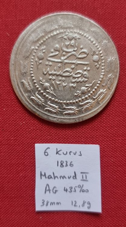 Empire Ottoman 6 Kurus 1836 argent | Kaufen auf Ricardo