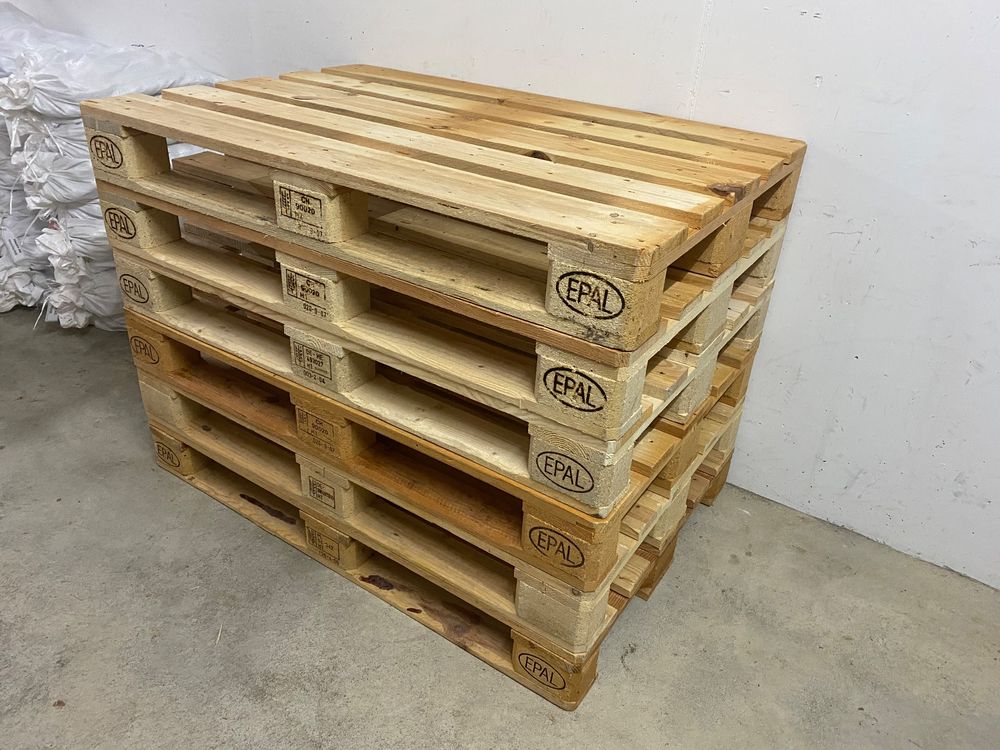 Europaletten (EPAL) in gutem Zustand 10.-/Stk. | Kaufen auf Ricardo