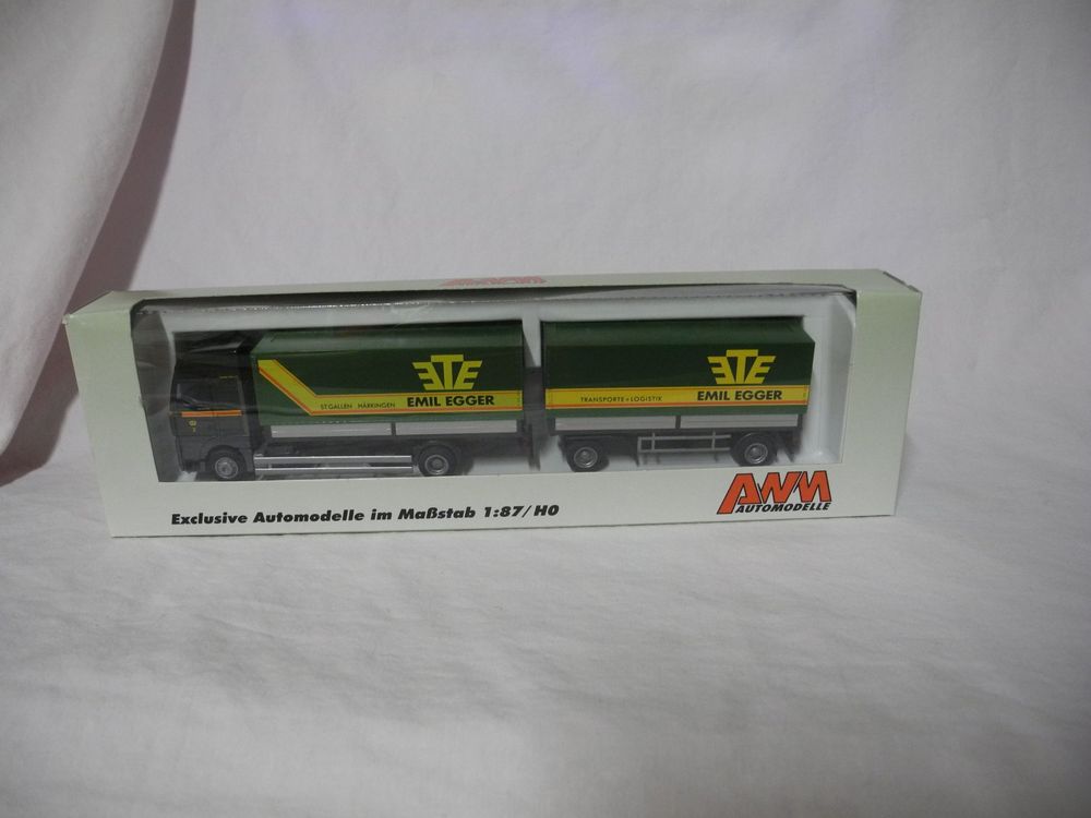 AWM 55140 MAN TG-A XXL ANHÄNGERZUG EMIL EGGER 1:87 MIB (Neu und ...