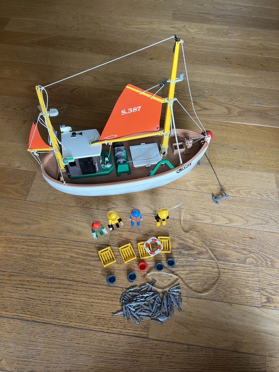 Playmobil Fischkutter 3551 Susanne 387 (Gebraucht) in für CHF 99 – mit ...