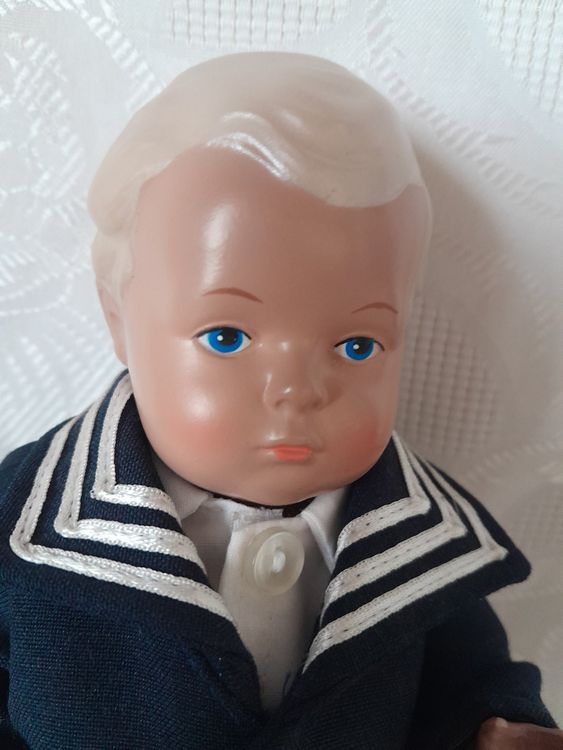Schildkröt Puppe Hans, 25 cm Celluloid-Puppe- Leipziger Th. (Neu ...