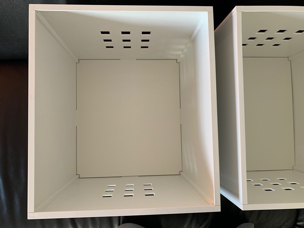 2 x IKEA Lekman Box für Kallax, weiss (Gebraucht) in Stein AG für CHF 50 – mit Lieferung auf ...