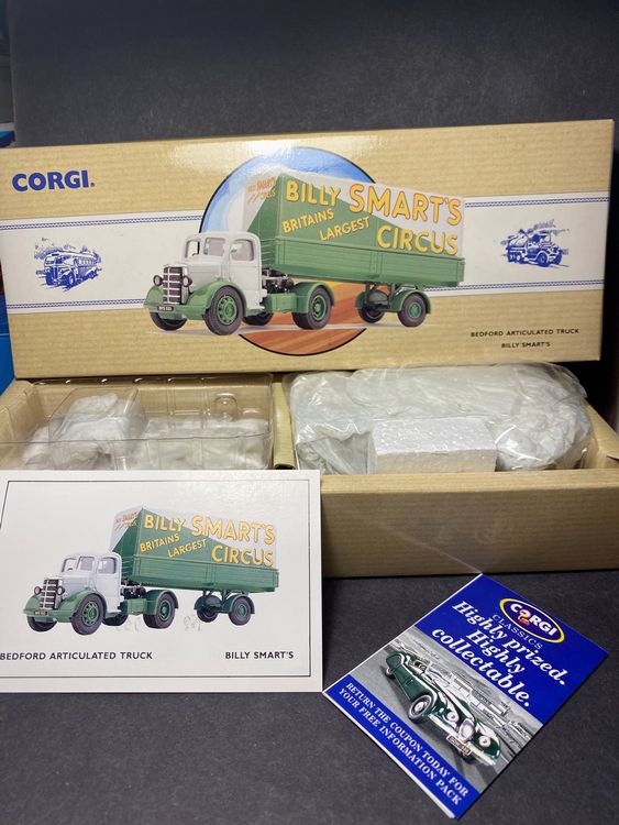 Corgi Billy Smart's Circus LKW Bedford, neuwertig, OVP (Neu und ...