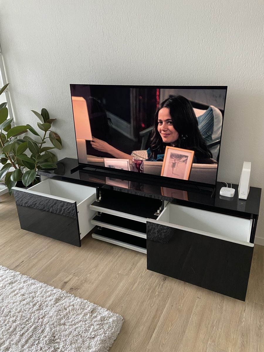 Imagedetaillack Tv Bank Schwarz Ikea 2022 09 01147338