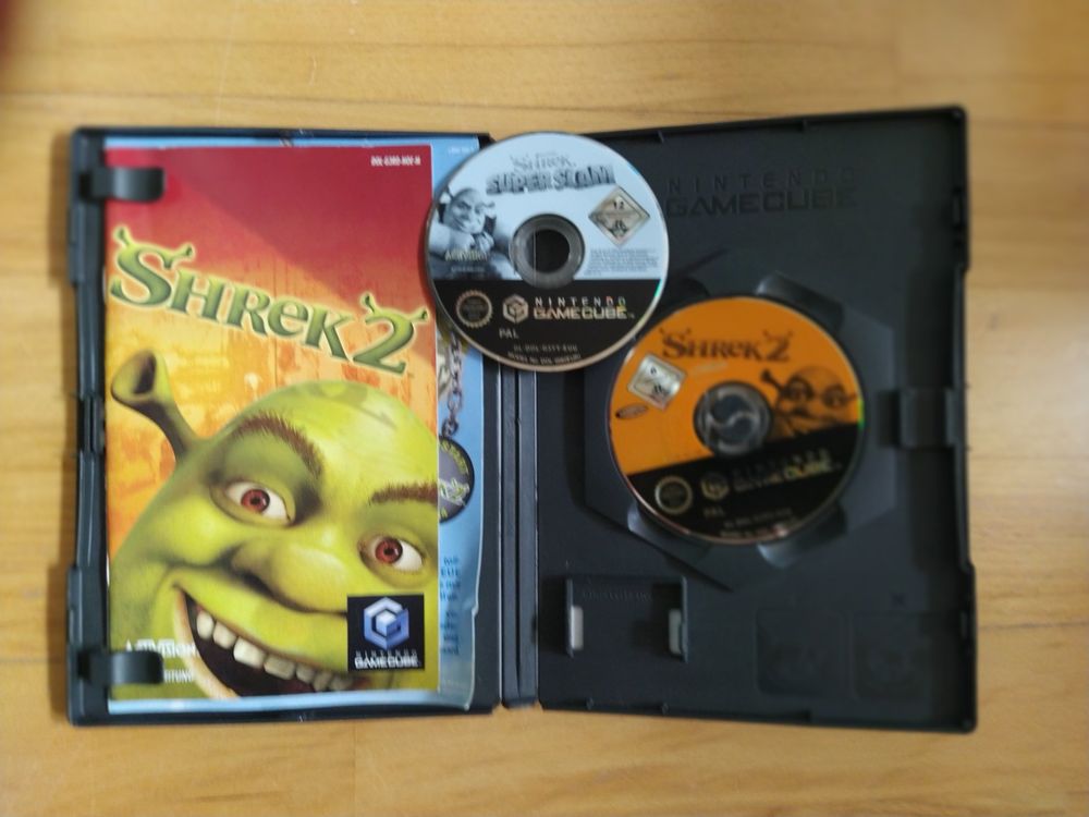 2 Game Cube Spiele: Shrek 2 + Shrek Super Slam | Kaufen auf Ricardo