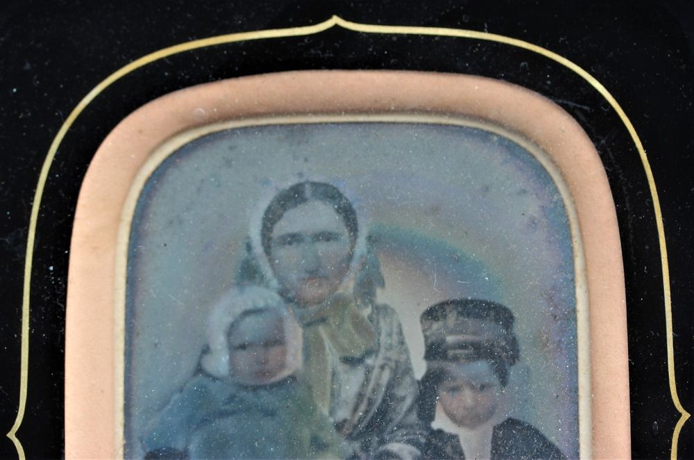 DAGUERREOTYPIE VON 1868 ORIGINAL RAHMEN FOTOGRAFIE ANTIK (Gebraucht) in ...