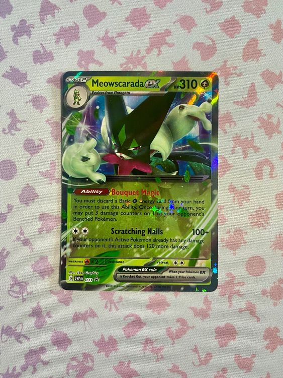 Pokemon Meowscarada ex Black Star Promo EN | Kaufen auf Ricardo