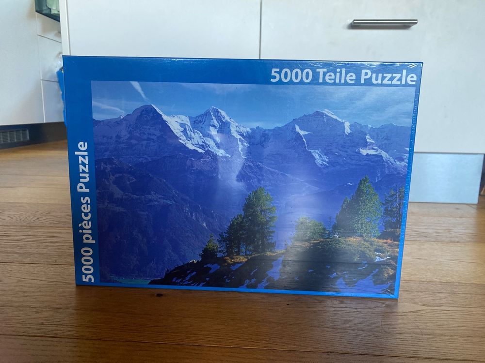 Puzzle Eiger,Mönch,Jungfrau Mit 5000 Teilen. | Kaufen auf Ricardo