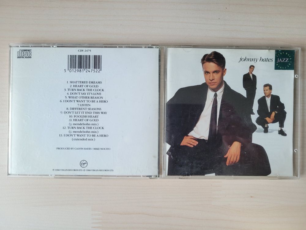 CD Johnny Hates Jazz - Turn Back The Clock, 1988 (Gebraucht) in Nebikon ...