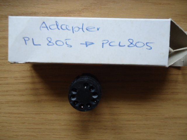 Röhren-Adapter PL805-PCL805 (Neu (gemäss Beschreibung)) in Belp für CHF ...