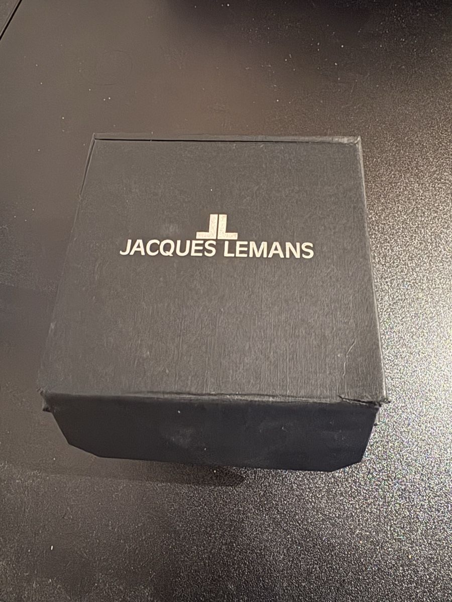 Jacques Lemans Chronograph – weiss – ungetragen – mit Box – (Neu ...