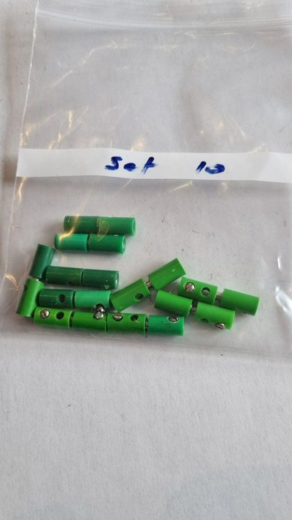10 grüne BRAWA Stecker und Muffen | Kaufen auf Ricardo