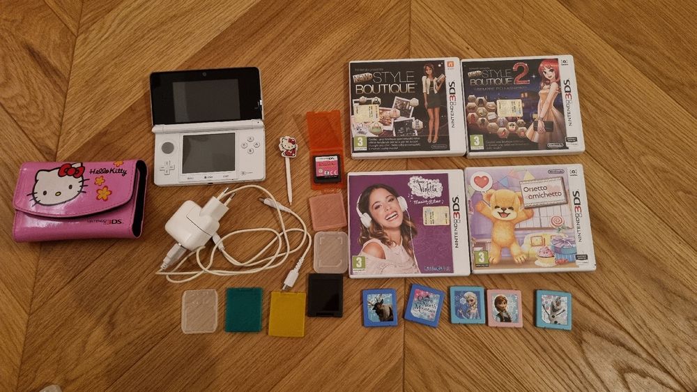 Nintendo 3DS Hello Kitty set (inkl. 5 Spiele) | Kaufen auf Ricardo