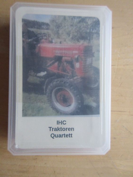 IHC Traktoren Quartett 52 Karten (Neu und originalverpackt) in Herznach für CHF 30 – mit ...