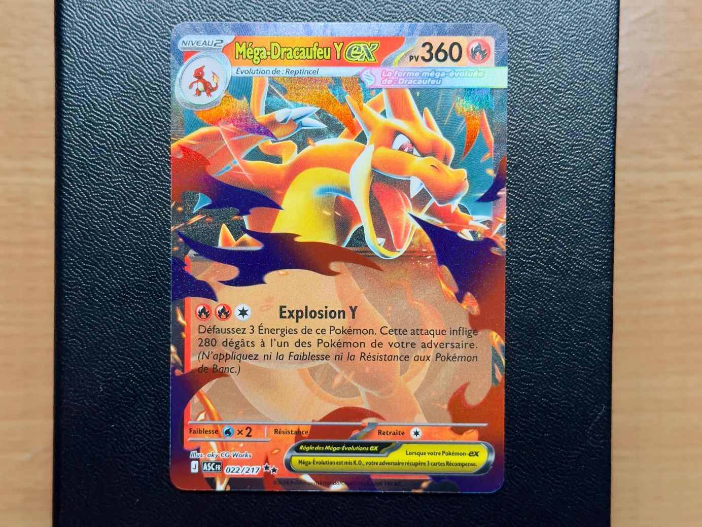 Méga-Dracaufeu Y EX (022/217) - Héros Transcendants - ASC FR (D ...