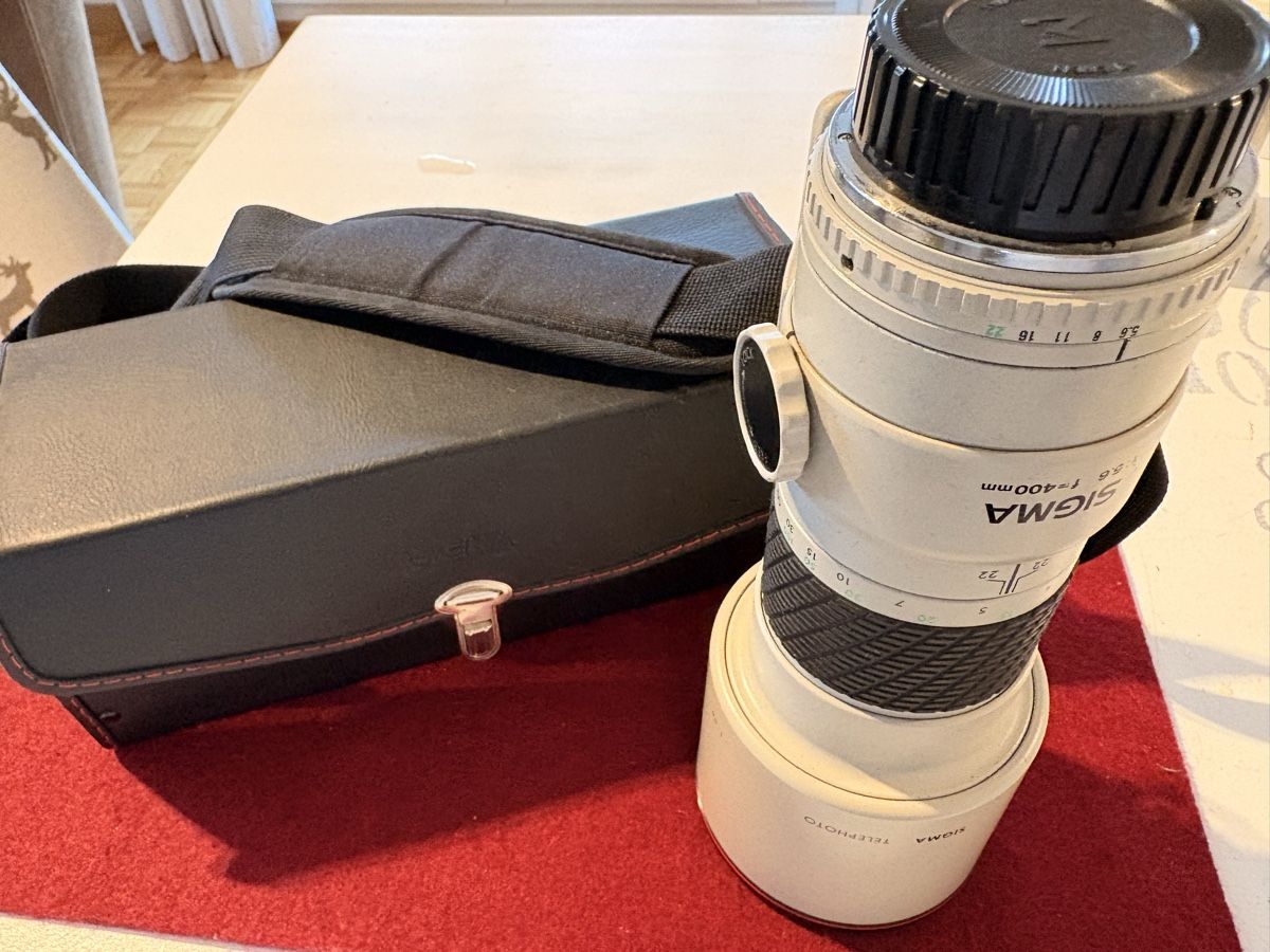 Sigma 400mm f5.6 APO Telephoto (Autofocus) gepfl. Zustand (Gebraucht ...