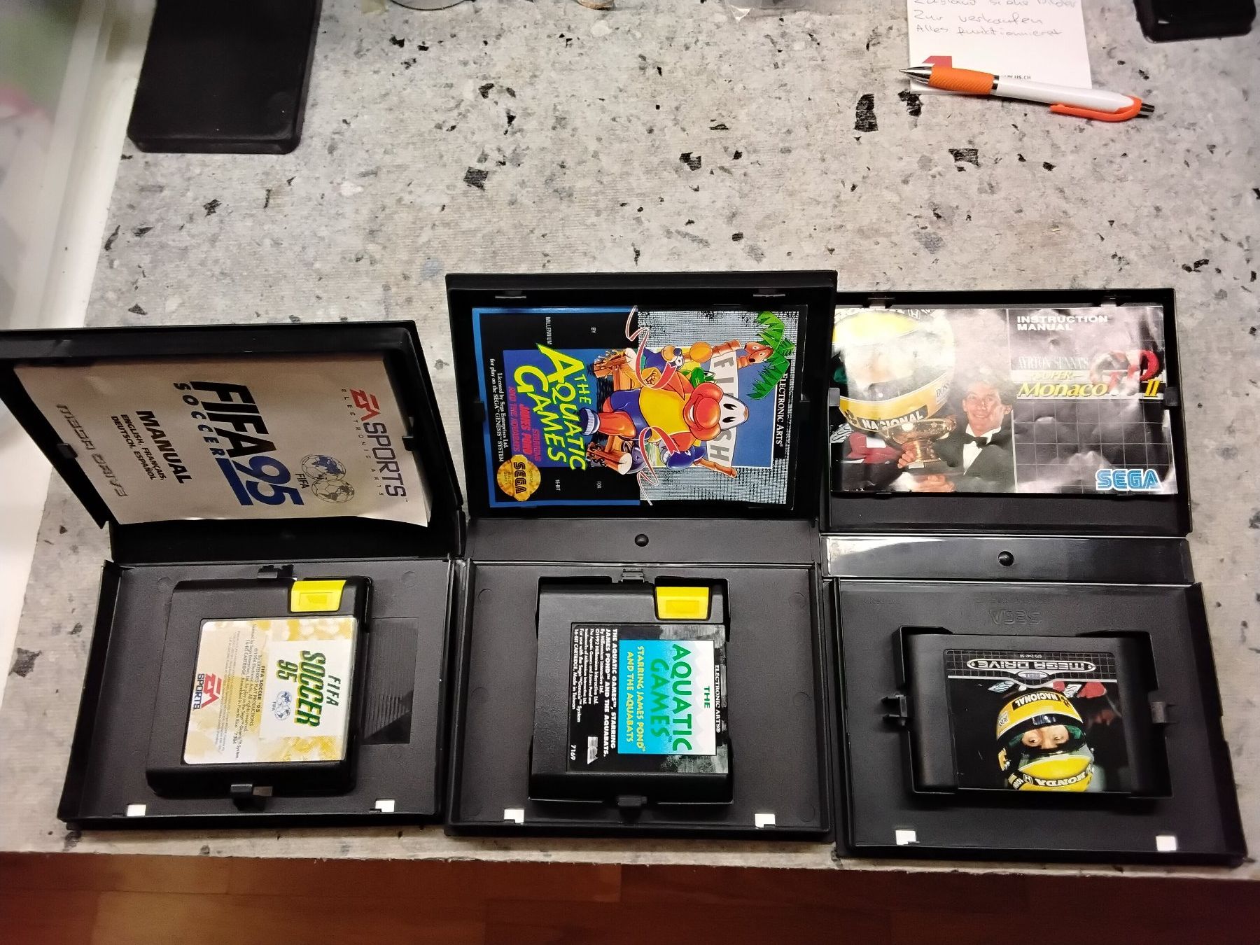 Sega Mega Drive 3 Spiele (Gebraucht) in Lyss für CHF 49 – mit Lieferung ...