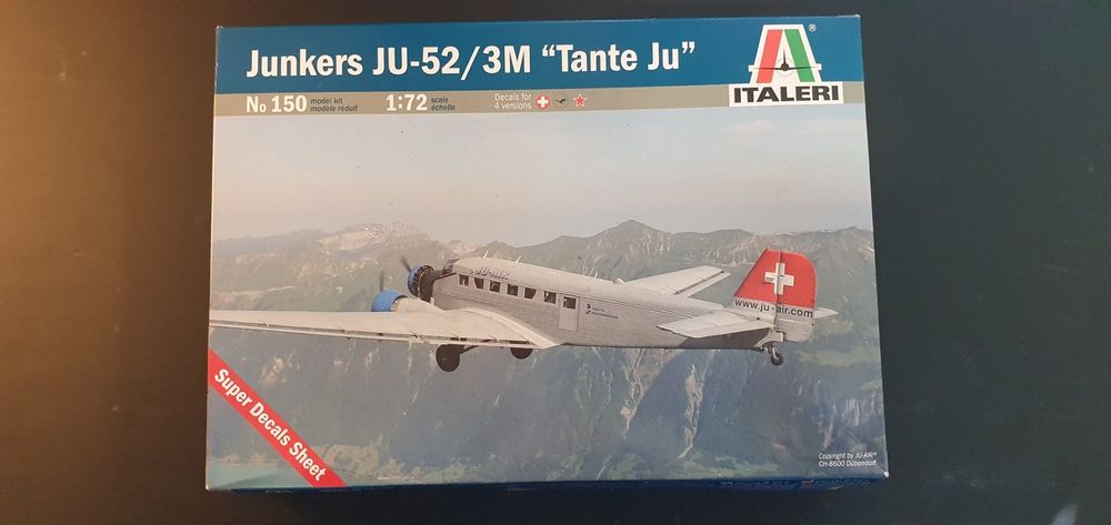 Junkers Ju-52 "Tante Ju" | Kaufen auf Ricardo