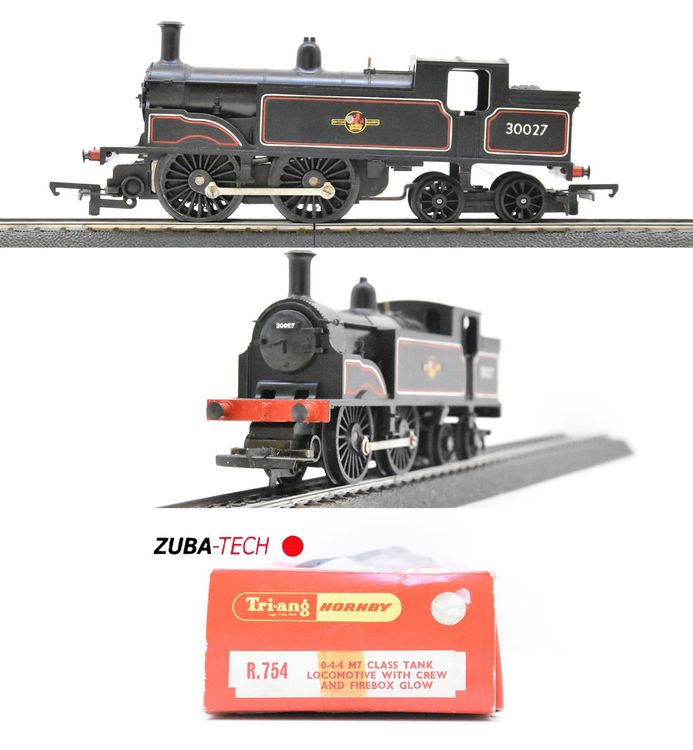 Hornby R.7554 Dampflok 0-4-4 m7 Class BR H0 GS Analog mit OV (Gebraucht ...