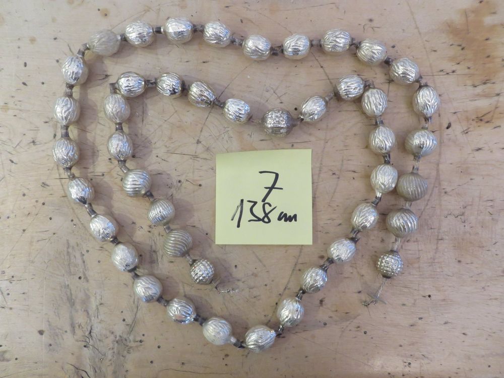Antiker Christbaumschmuck seltene Kette mit Nüssen 138 cm (Gebraucht ...