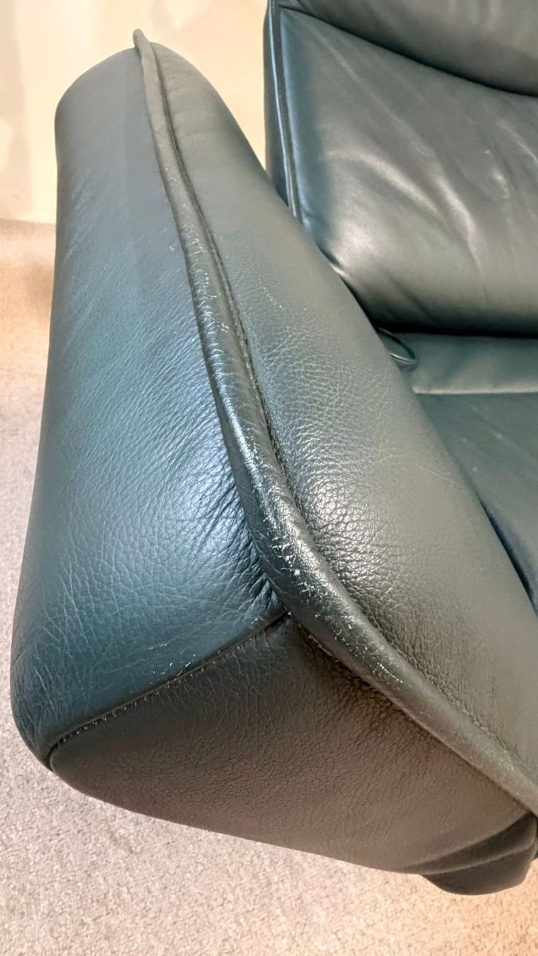 De Sede DS 450 Twist Leder Sofa designt von Thomas Althaus (D'occasion ...