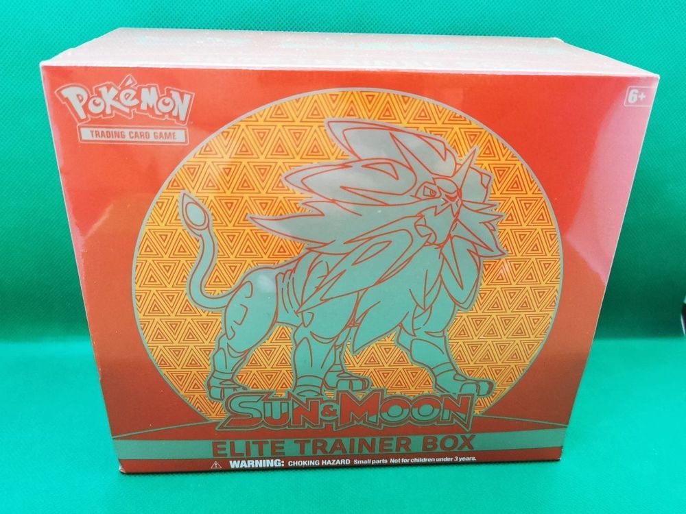 Sun & Moon Base Solgaleo Elite Trainer B (Neu (gemäss Beschreibung)) in ...