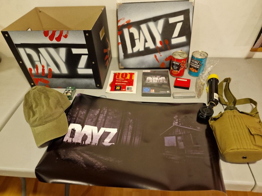 DAYZ Fanartikel Box, Rarität, Sammlerstück (Neu (gemäss Beschreibung ...