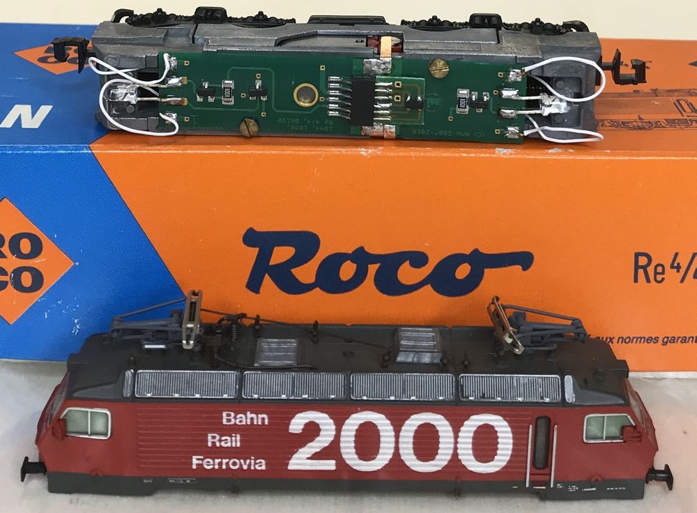 SBB Re 4/4 IV 10101 mit Bahn 2000 Schriftzug (Gebraucht) in Männedorf für CHF 100 – mit ...