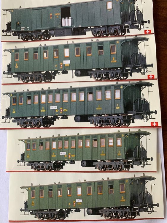 BRAWA 5x SBB Personenwagen | Kaufen auf Ricardo