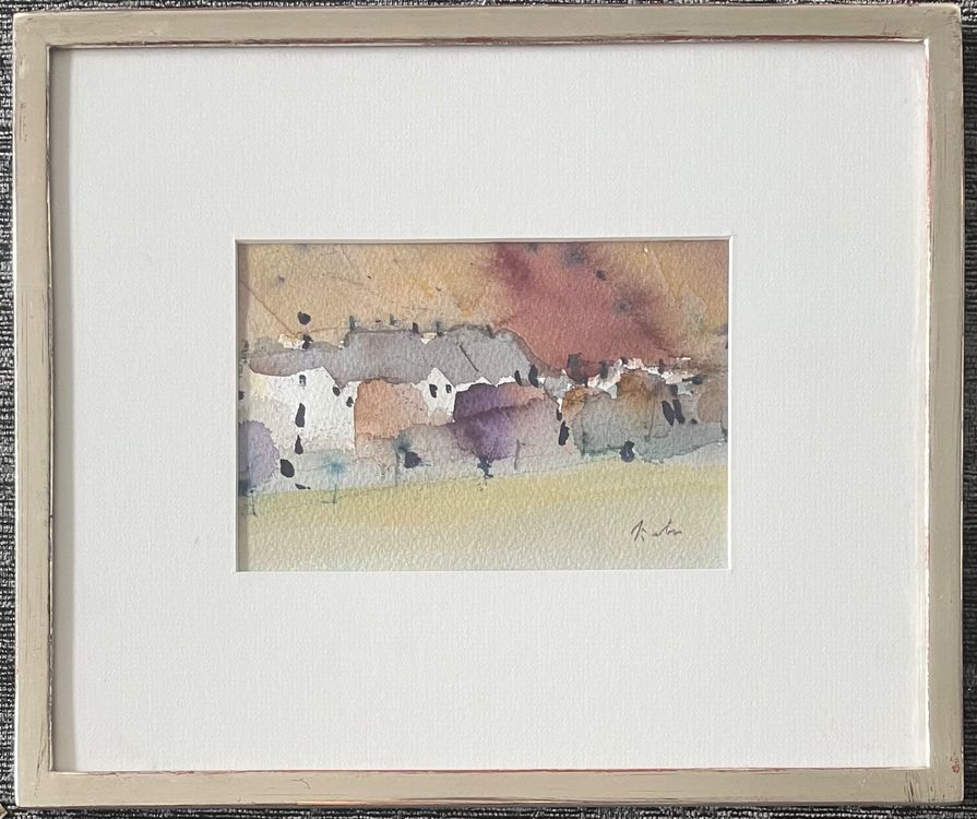 Hans Ruedi Sieber (1926-2002) Landschafts Aquarell | Kaufen auf Ricardo