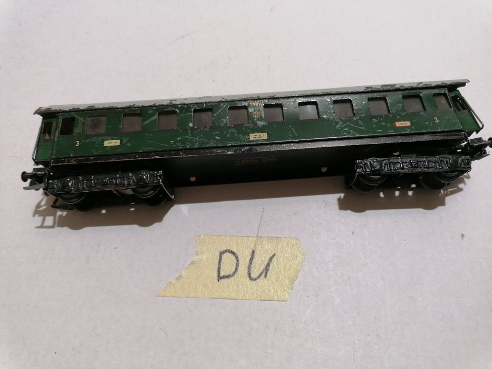DU) Trix Express Reichsbahn Schnellzugwagen, geprägte Luke (Gebraucht) in Brittnau für CHF 10 ...