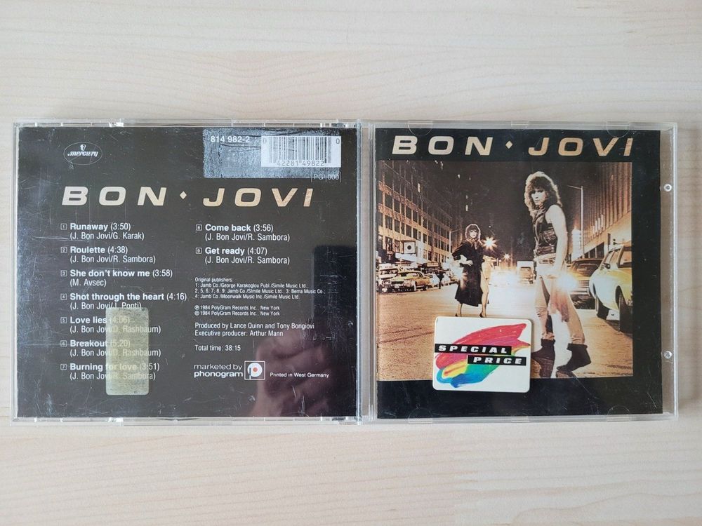 Bon Jovi - Bon Jovi CD 1984 | Kaufen auf Ricardo