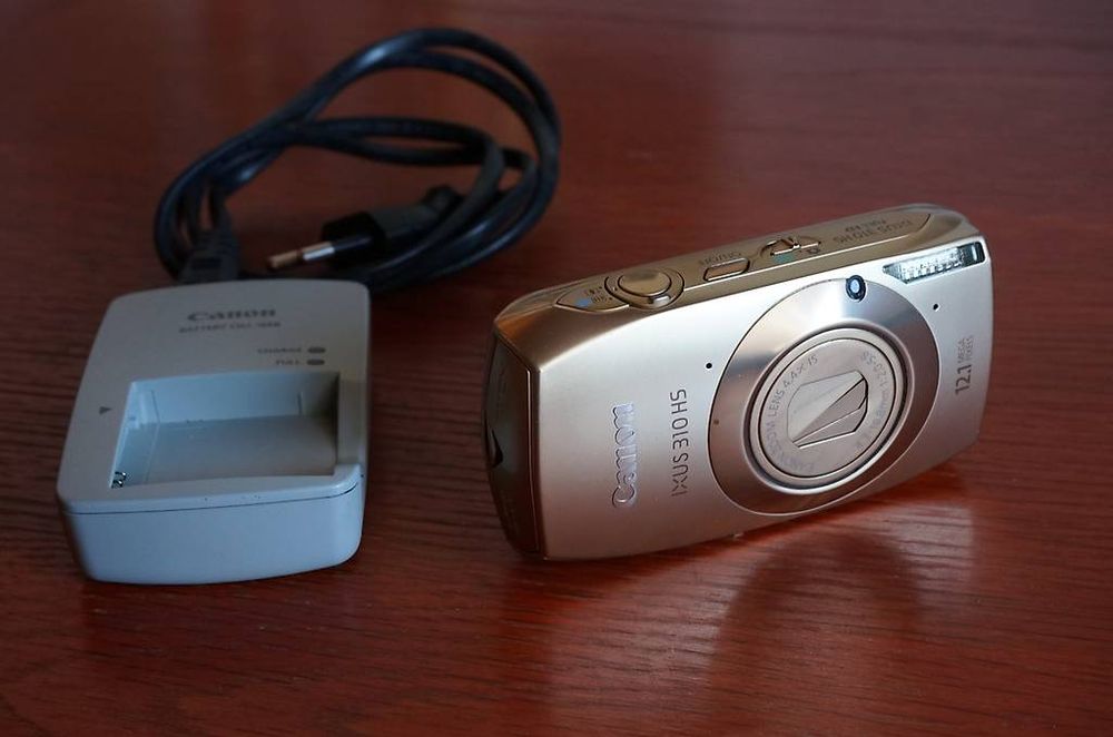 Canon IXUS 310 HS Gold mit Touchscreen Bedienung (Gebraucht) in ...