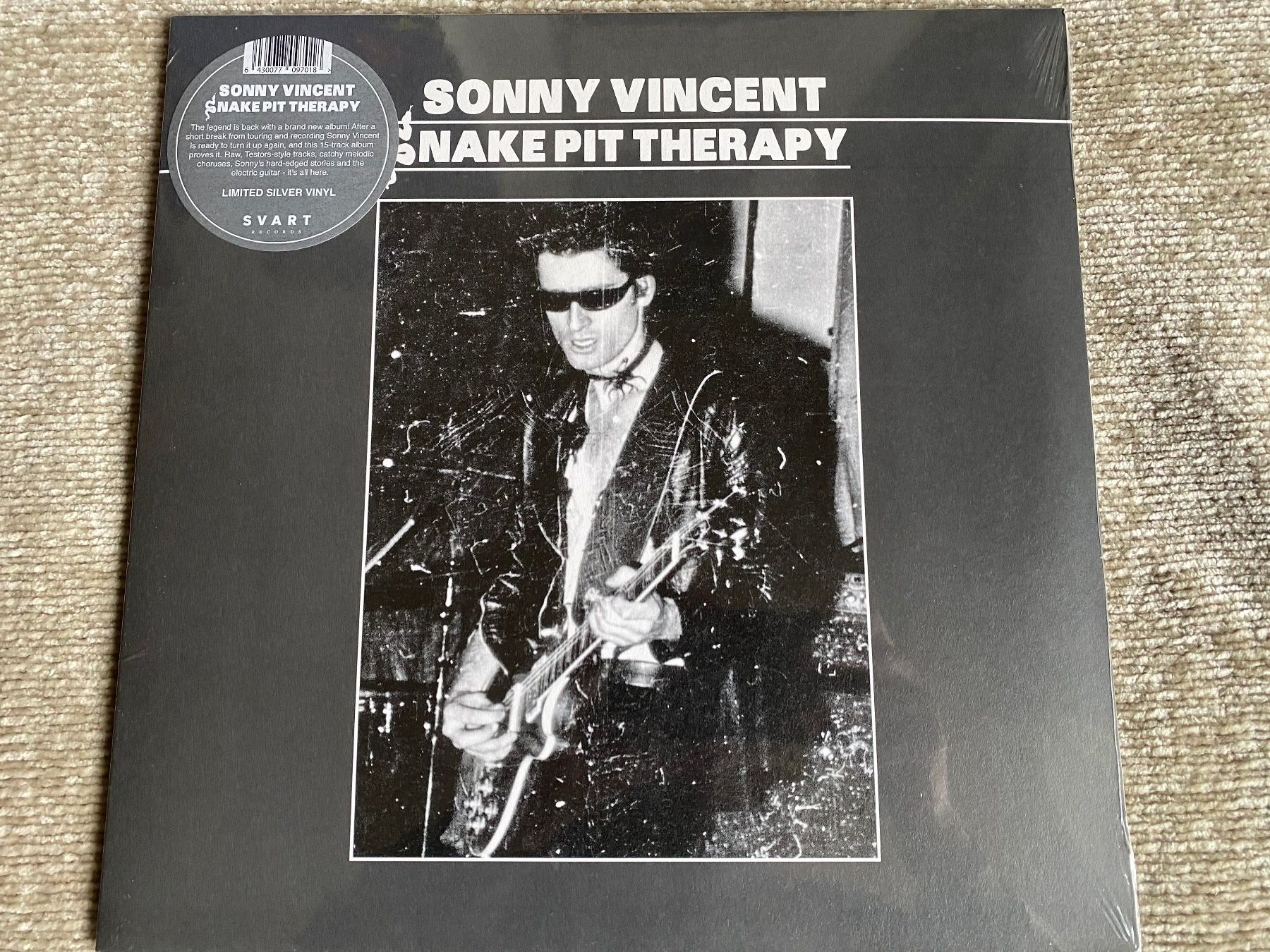 Sonny Vincent – Snake Pit Therapy / LP Silver (Neu und originalverpackt ...