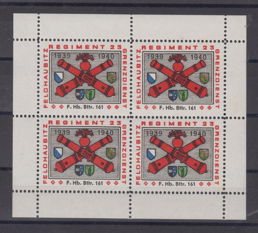Artillerie 335/3** F.Hb.Bttr.161 Kat.25.- (Gebraucht) in Herrliberg für CHF 1 – mit Lieferung ...
