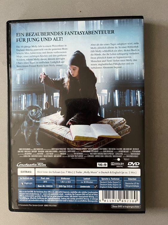 Molly Moon (2015) DVD 📀 (Neu (gemäss Beschreibung)) in Sierre für CHF 3.95 – mit Lieferung auf ...