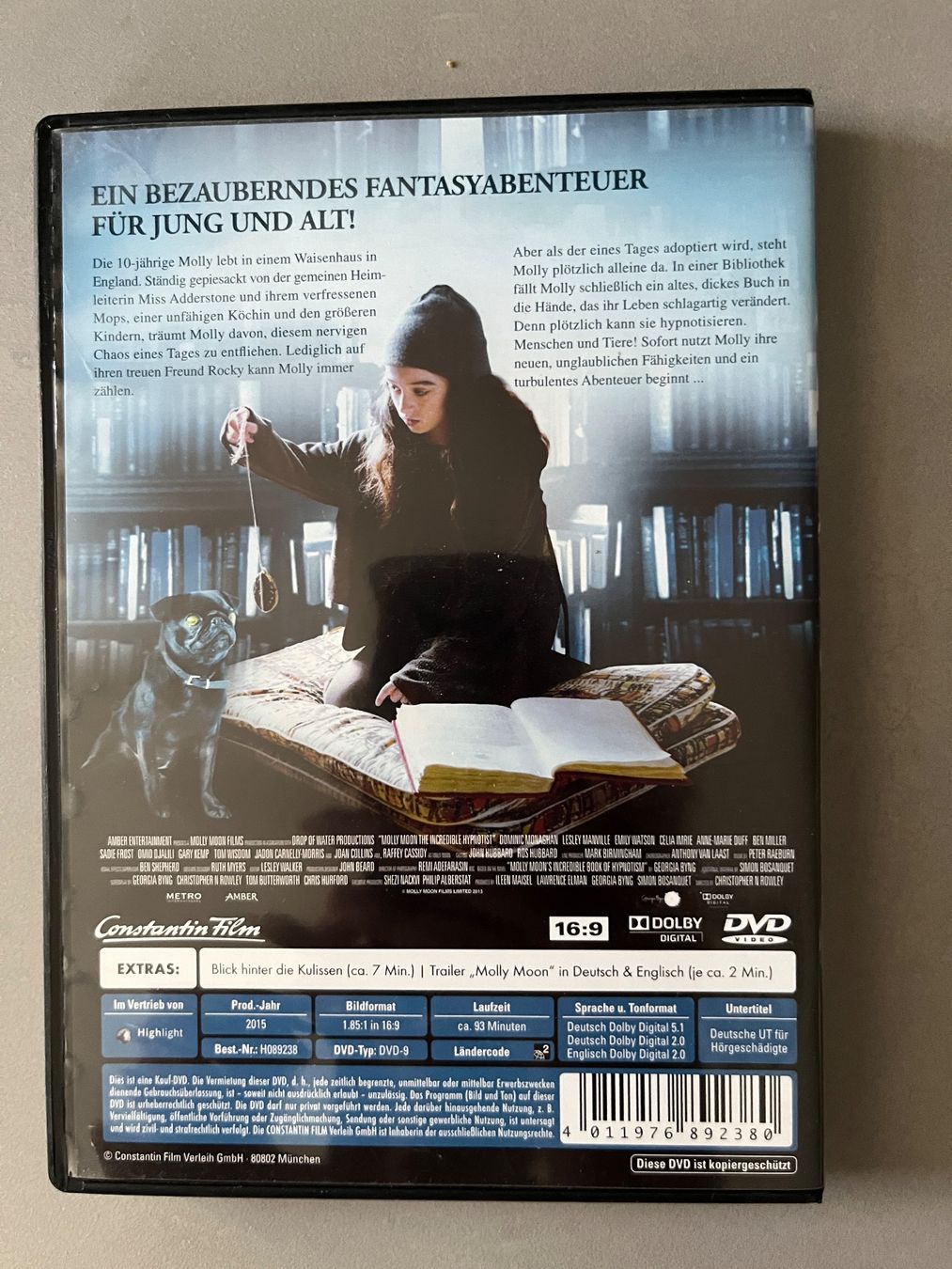 Molly Moon (2015) DVD 📀 (Neu (gemäss Beschreibung)) in Sierre für CHF 3 ...